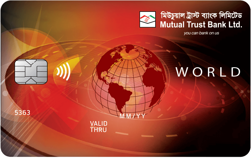 Contactless Credit Cards - Mutual Trust Bank PLC