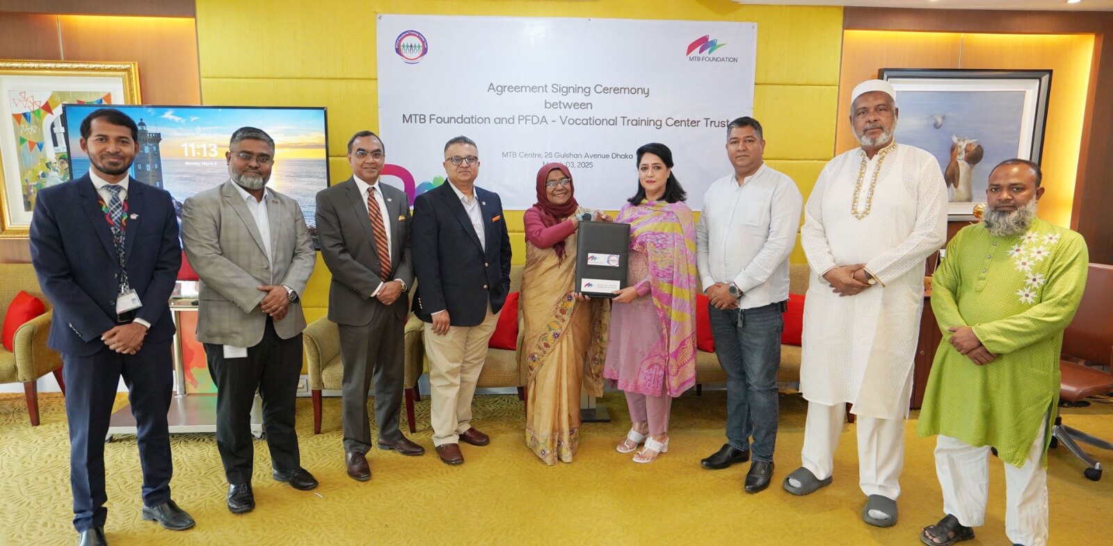 MTB Foundation signs agreement with PFDA–VTC Trust for Capacity ...
